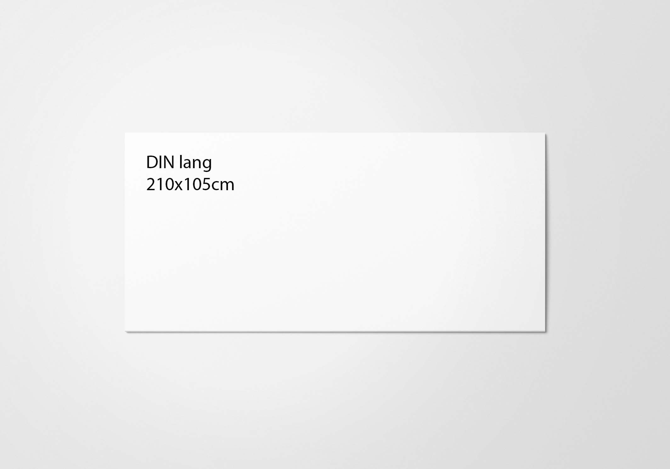 DIN Lang > Info zum Format & Anwendung